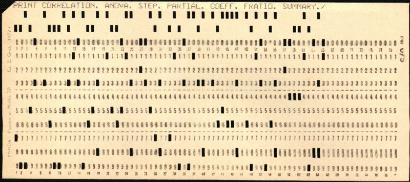 Perforated cards - MCbx